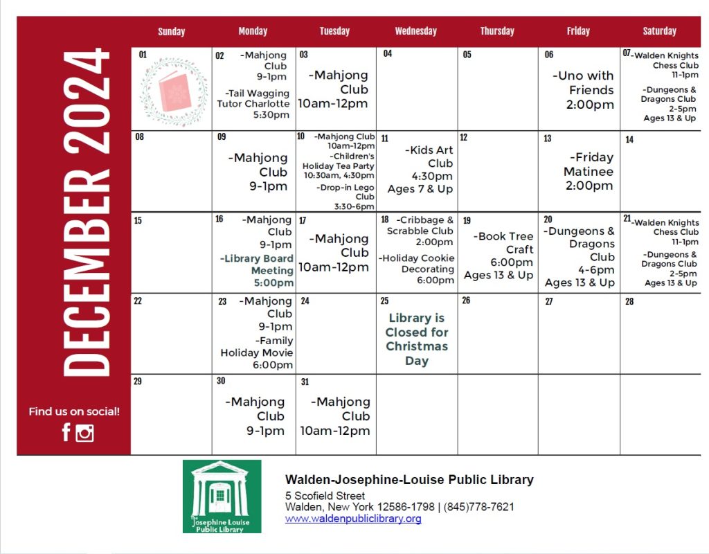 Walden Public Library | Josephine-Louise Public Library